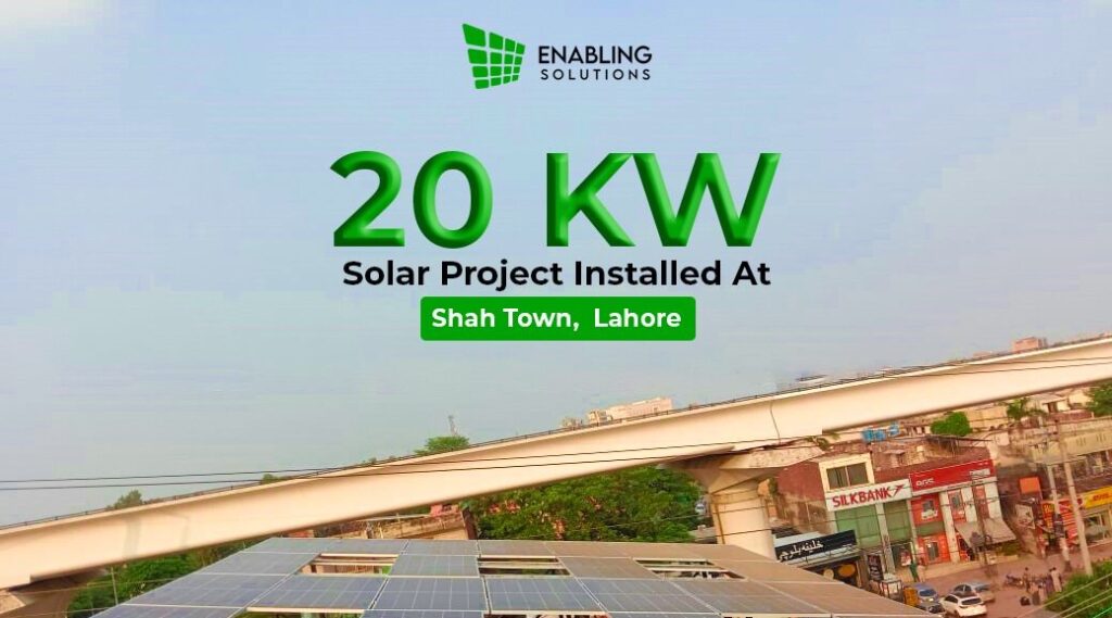 20 kW On-Grid Solar Project Completed in Shah Town, Toker Naiz Baig ...